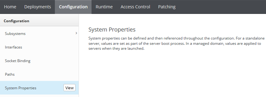 Setup on the application server
